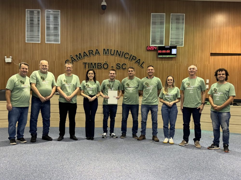 Câmara de Timbó realiza 35ª Sessão Ordinária com pautas administrativas ...